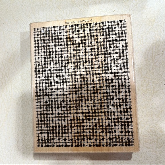 Stampin' Up! | Art | Bogo Stampin Up Large Texture Stamp | Poshmark